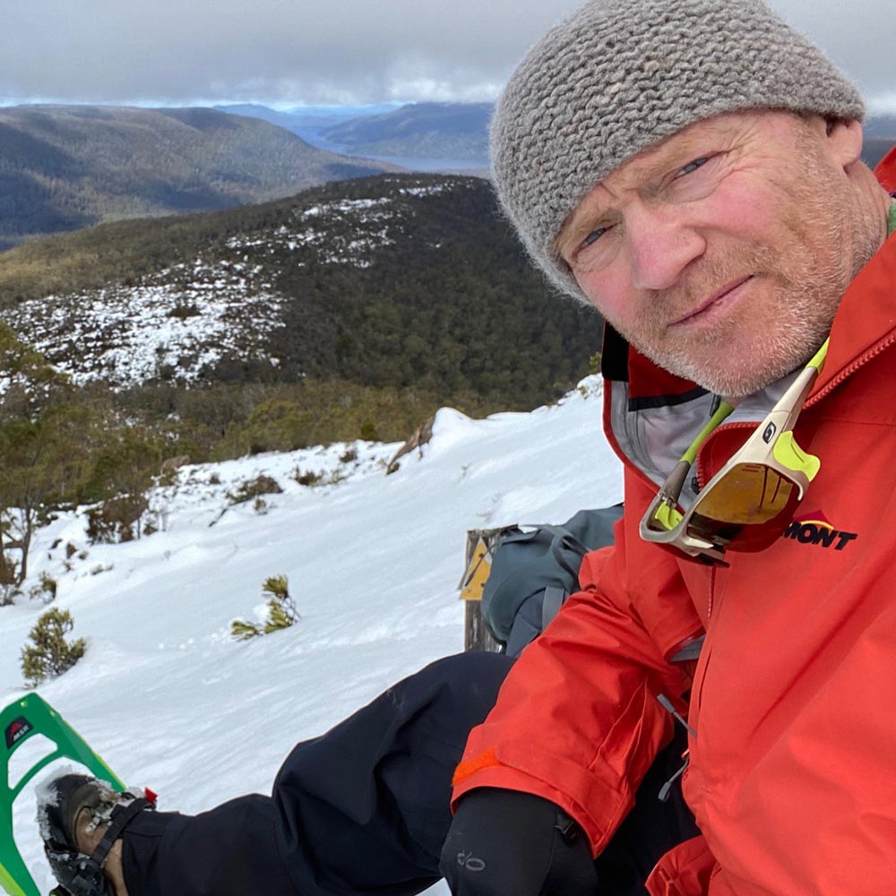Du Cane Range, Tasmania. By Eric Philips