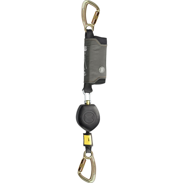 Skylotec Peanut Single Leg Retractable Shock Absorbing Lanyard Carabin