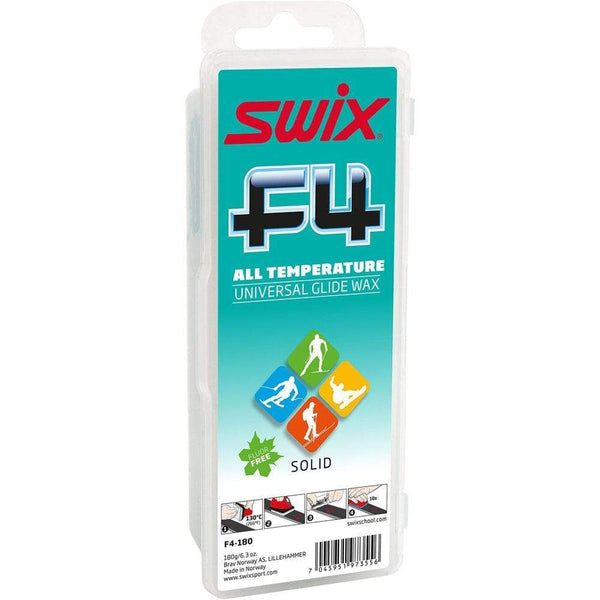 Swix F4 Fluoro Free Glide Wax 180g - Mont Adventure Equipment